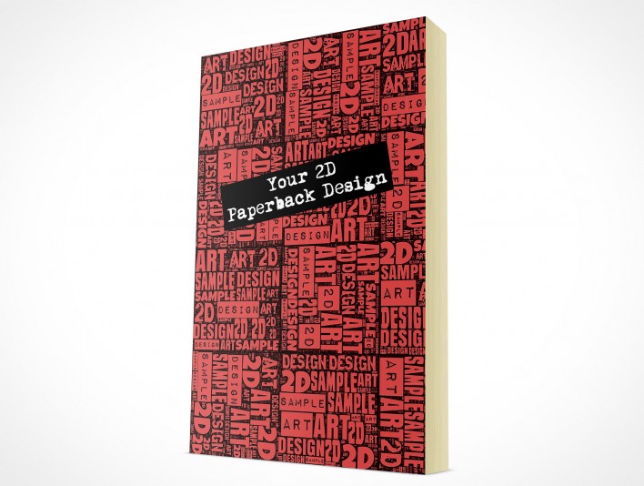 Standing Paperback Book Mockup 3 is a mockup for your covers