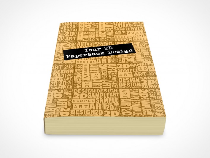 Standing Paperback Book Mockup 5 is a mockup for your designs