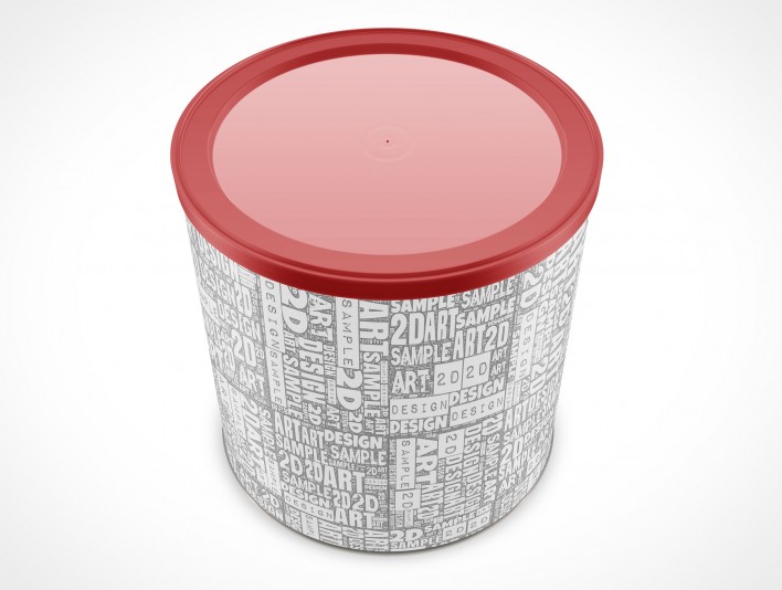 Ground Coffee Can Mockup 14