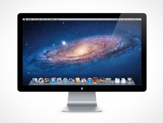 27" Thunderbolt Screen Mockup 1 is a mockup for UX workflows