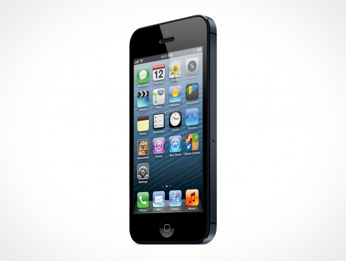 Quickly display your apps on this Standing iPhone 5 Mockup 11