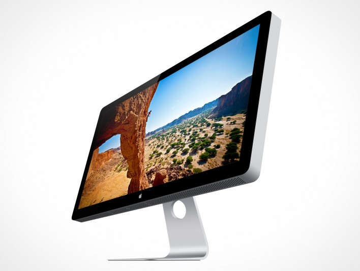 27" Thunderbolt Screen Mockup 5 is a mockup for UX workflows
