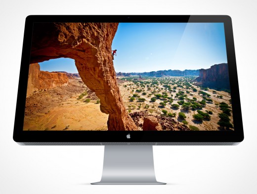 Preview app layouts on this 27" Thunderbolt Screen Mockup 7