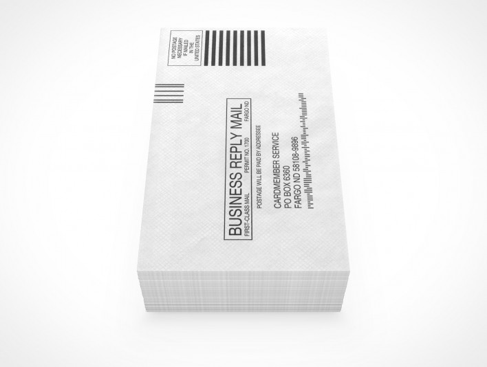 This Letter Envelope Mockup 4 places your stationery design