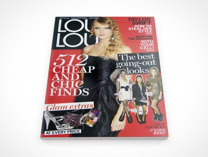 Test masthead designs on this Closed Magazine Mockup 6