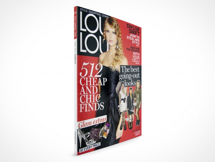 Use this Closed Magazine Mockup 9 to showcase cover designs