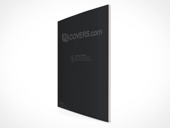 Unveil your layout on this Closed Magazine Mockup 11
