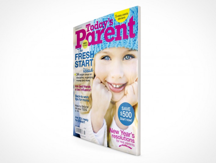 Closed Magazine Mockup 11