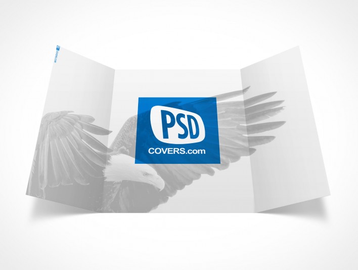 Apply your design ideas to this Gate Tri-Fold Brochure Mockup 1
