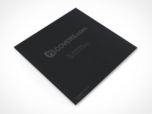 Showcase covers with this Faceup Square Brochure Mockup 3