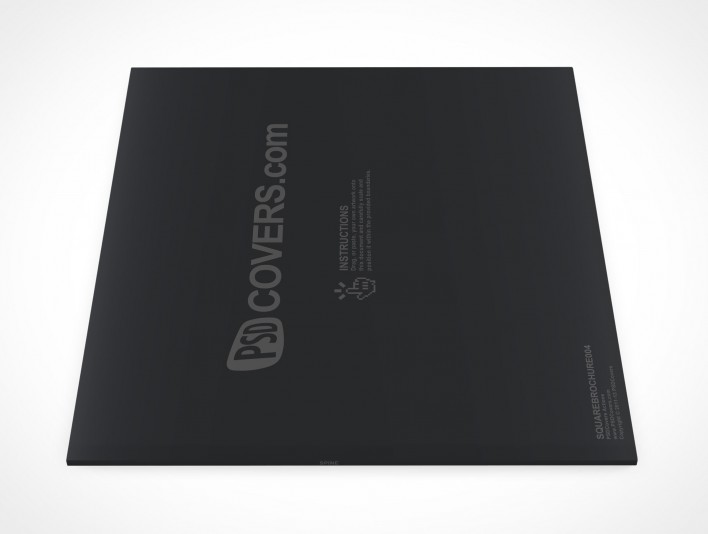 Magazine Mockup Standing 30° Angle Front Cover in Magazine Catalog