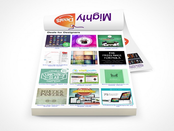 Promote stationery brand on this Tape Bound Notepad Mockup 6