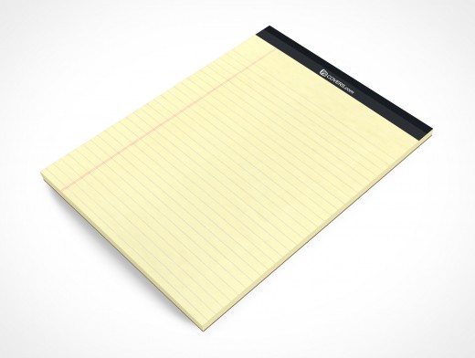 Our Stationery Notepad Mockup 3 can showcase notepad designs