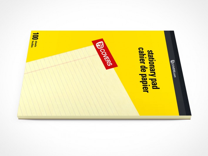 Showcase notepad branding with our Stationery Notepad Mockup 4