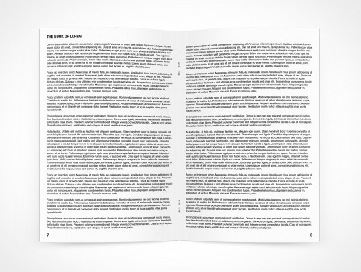 Render layouts with this Stitched Pamphlet Mockup 9 in seconds