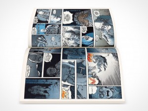 Show off your full Spread Comic Book Mockup 13