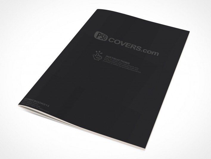 Test masthead designs on this Closed Magazine Mockup 6