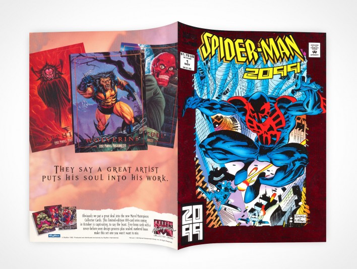 Show off comics covers with our Facedown Comic Book Mockup 17