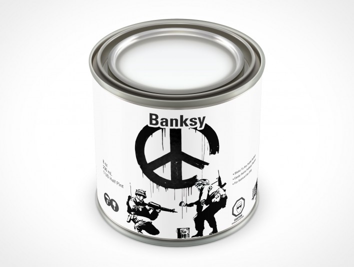 Impress with this 8oz Paint Can Mockup 31 to showcase designs
