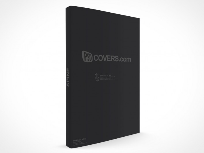 Magazine Mockup Standing 30° Angle Front Cover in Magazine Catalog