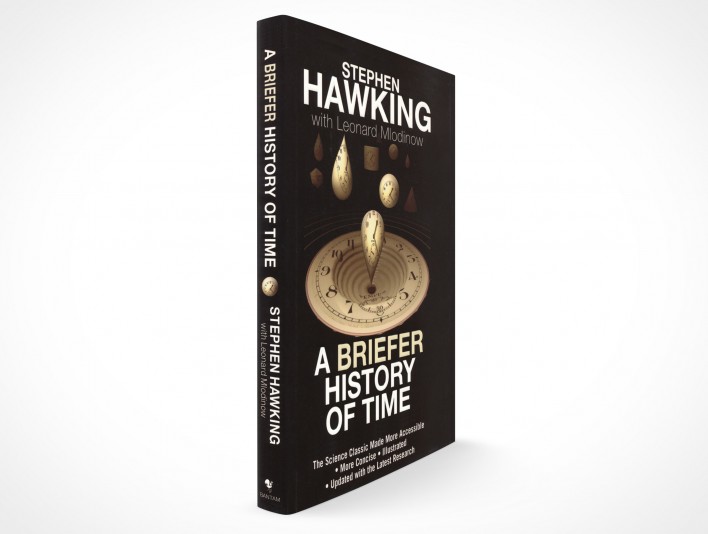 Book Cover Mockup | Eye-Level Front & Spine View of Standing Paperback