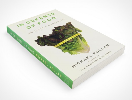 Book Cover Mockup | High Angle Front View of Paperback laying on flat ...