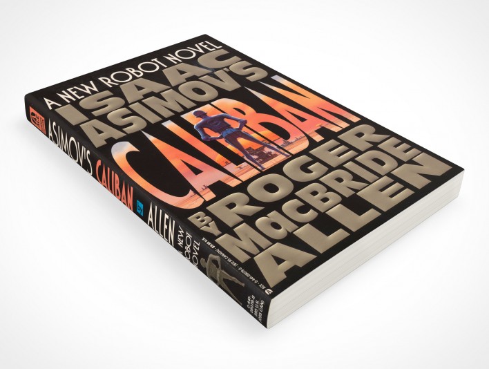 Book Cover Mockup | High Angle Front View of Paperback laying on flat ...