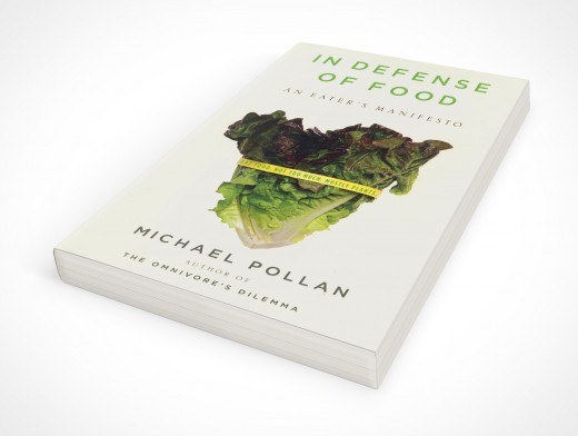 Book Cover Mockup | High Angle Front View of 6x9 Book rotated 30° to left
