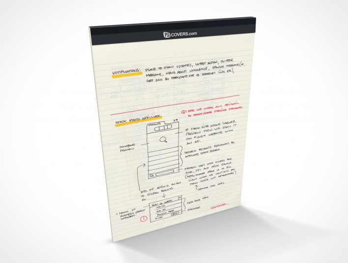 View branding designs on this Stationery Notepad Mockup 10