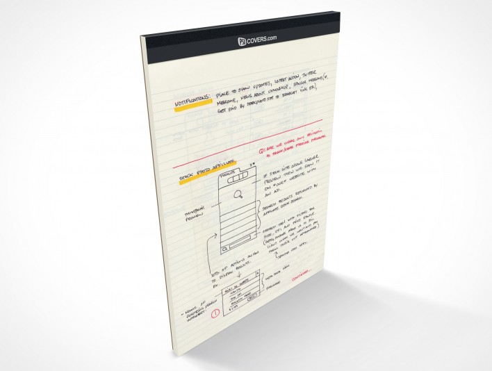 Unveil new brand designs using this Stationery Notepad Mockup 11