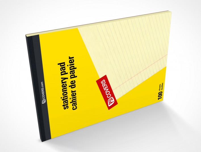 Apply your design to this Stationery Notepad Mockup 13