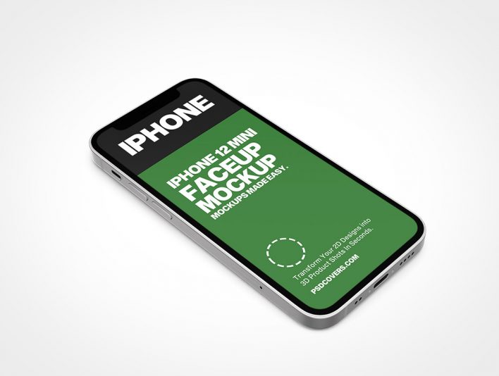 Test your app workflows on this mobile iPhone 12 Mini Mockup 2