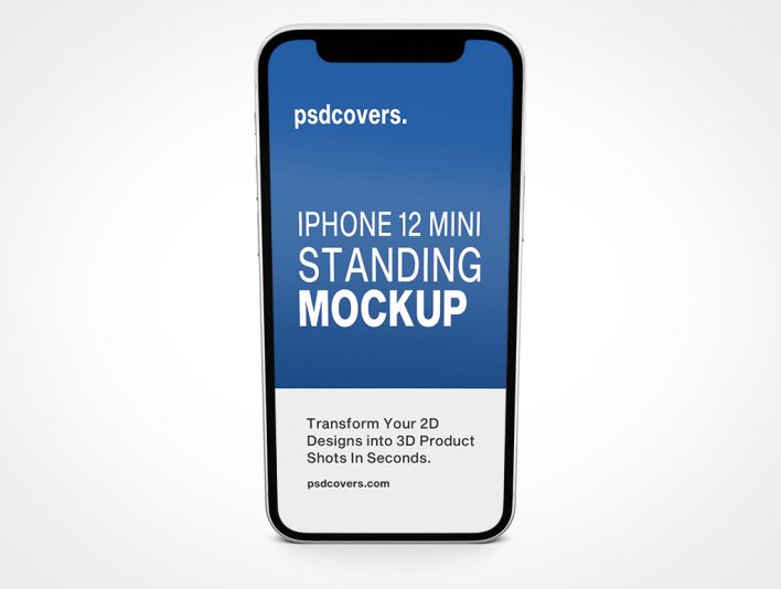 View your app screens on this mobile iPhone 12 Mini Mockup 1