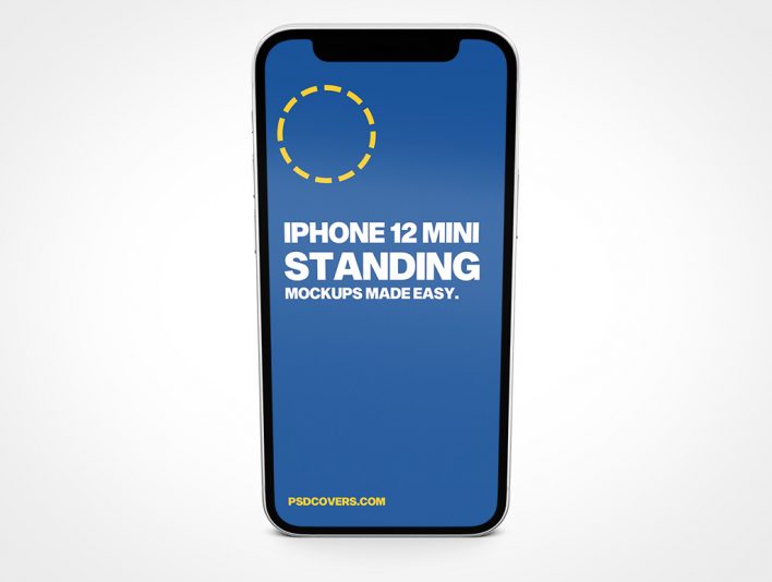 View your app screens on this mobile iPhone 12 Mini Mockup 1