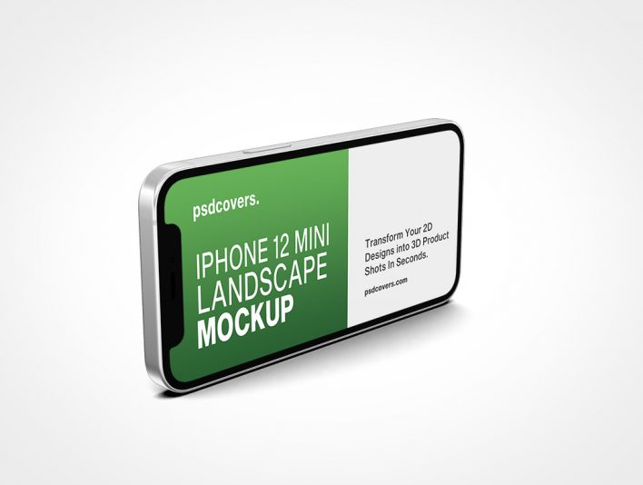 Check out your app layout on this mobile iPhone 12 Mini Mockup 3