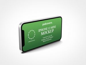 Check out your app layout on this mobile iPhone 12 Mini Mockup 3