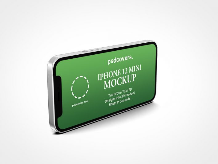 Check out your app layout on this mobile iPhone 12 Mini Mockup 3