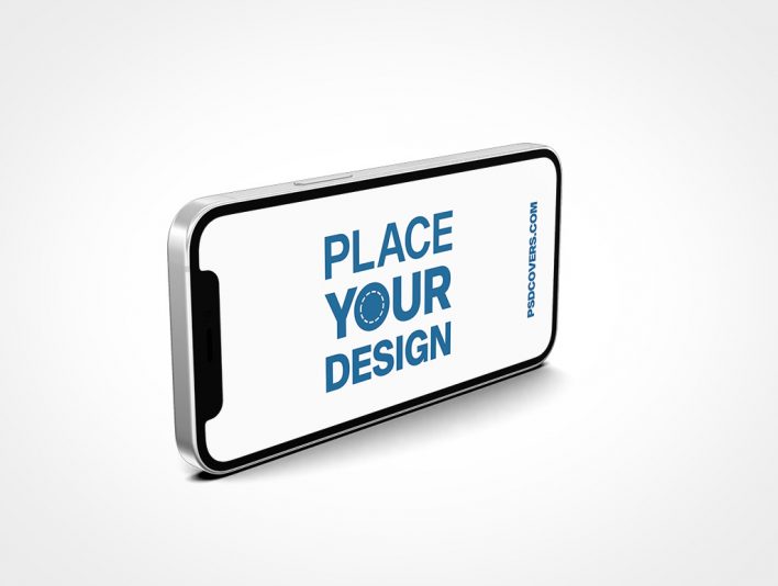 Check out your app layout on this mobile iPhone 12 Mini Mockup 3