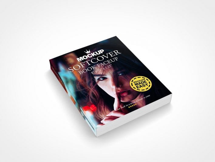 Render book layout using our Octavo Paperback Book Mockup 28