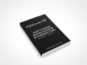 Market your cover on this white label B-Format Book Mockup 213