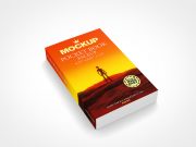A4 Book Mockup 28 presents your cover design on a free book