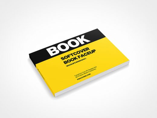 A5 Landscape Book 213 is a blank mockup for your book designs