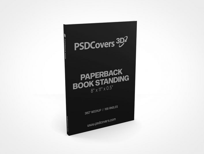 A5 Landscape Book 13 is a blank mockup for your cover designs
