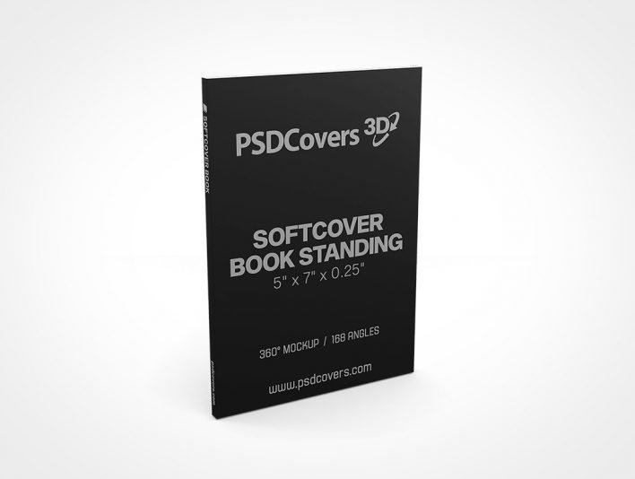 Review book designs with this Octavo Paperback Book Mockup 15
