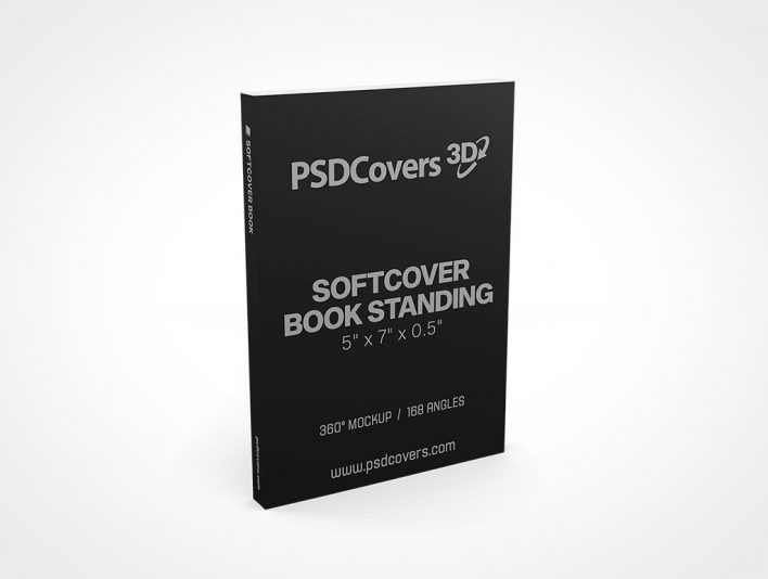 A5 Landscape Book 213 is a blank mockup for your book designs