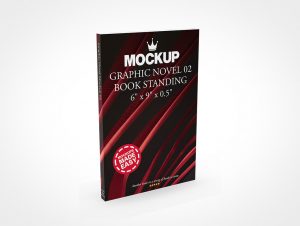 B Format Book Mockup 8 helps preview your designs in seconds