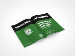 Market your branding on this white label A5 Magazine 42