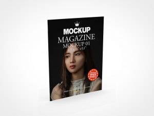 Floating Magazine Mockup 6 is a mockup for your magazine covers