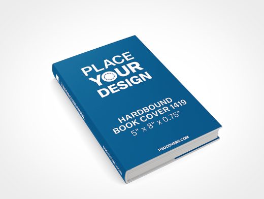 Hardbound Book Cover 1419 promotes your romance book cover