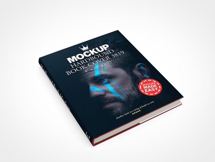 View cover design on this Children's Hardbound Book Mockup 11